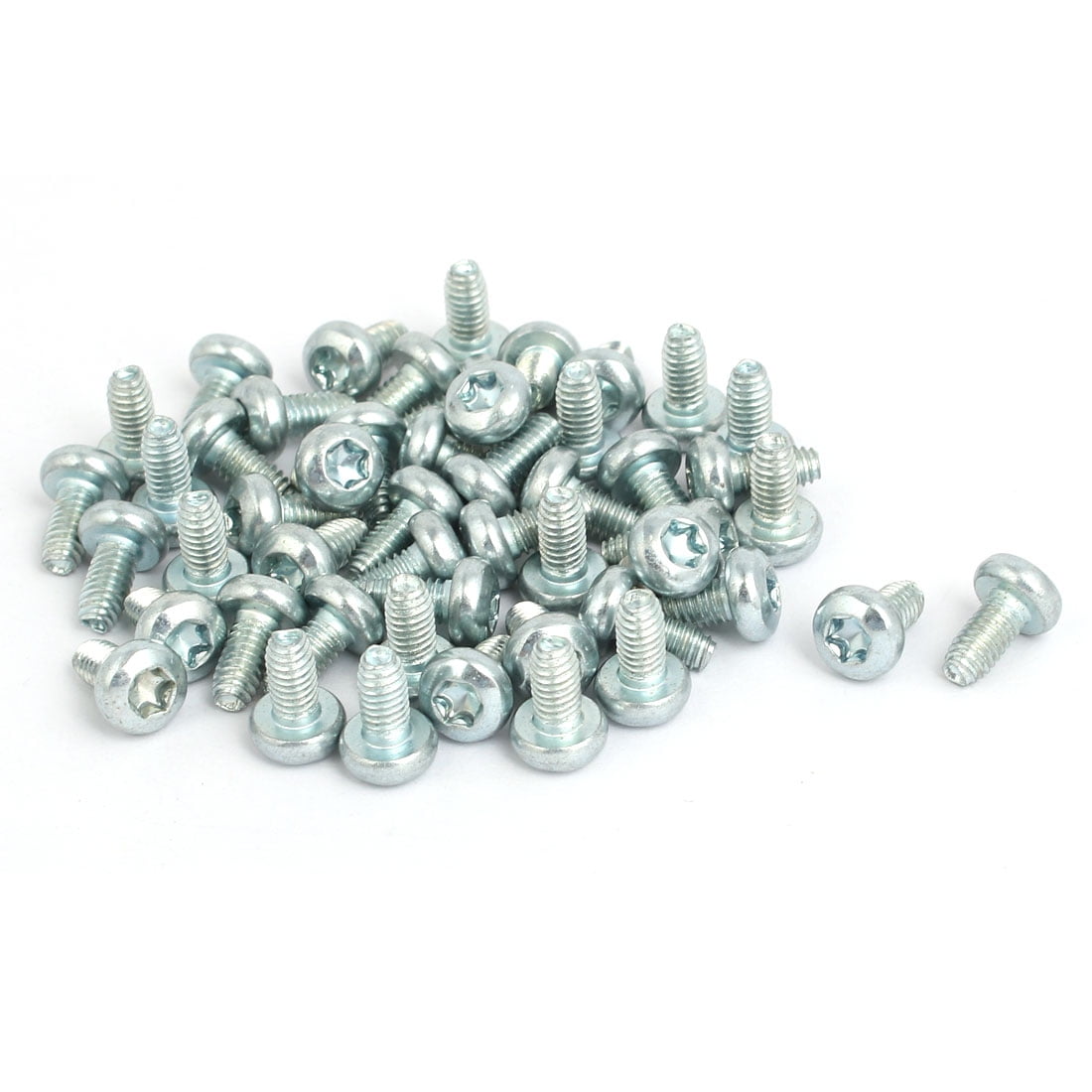 M4x8mm Pan Head Torx Socket Triangle Thread Self Locking Screw Bolt ...