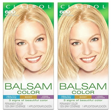 Clairol Balsam Color Hair Color, 608B Light Bronze Brown - Walmart.com