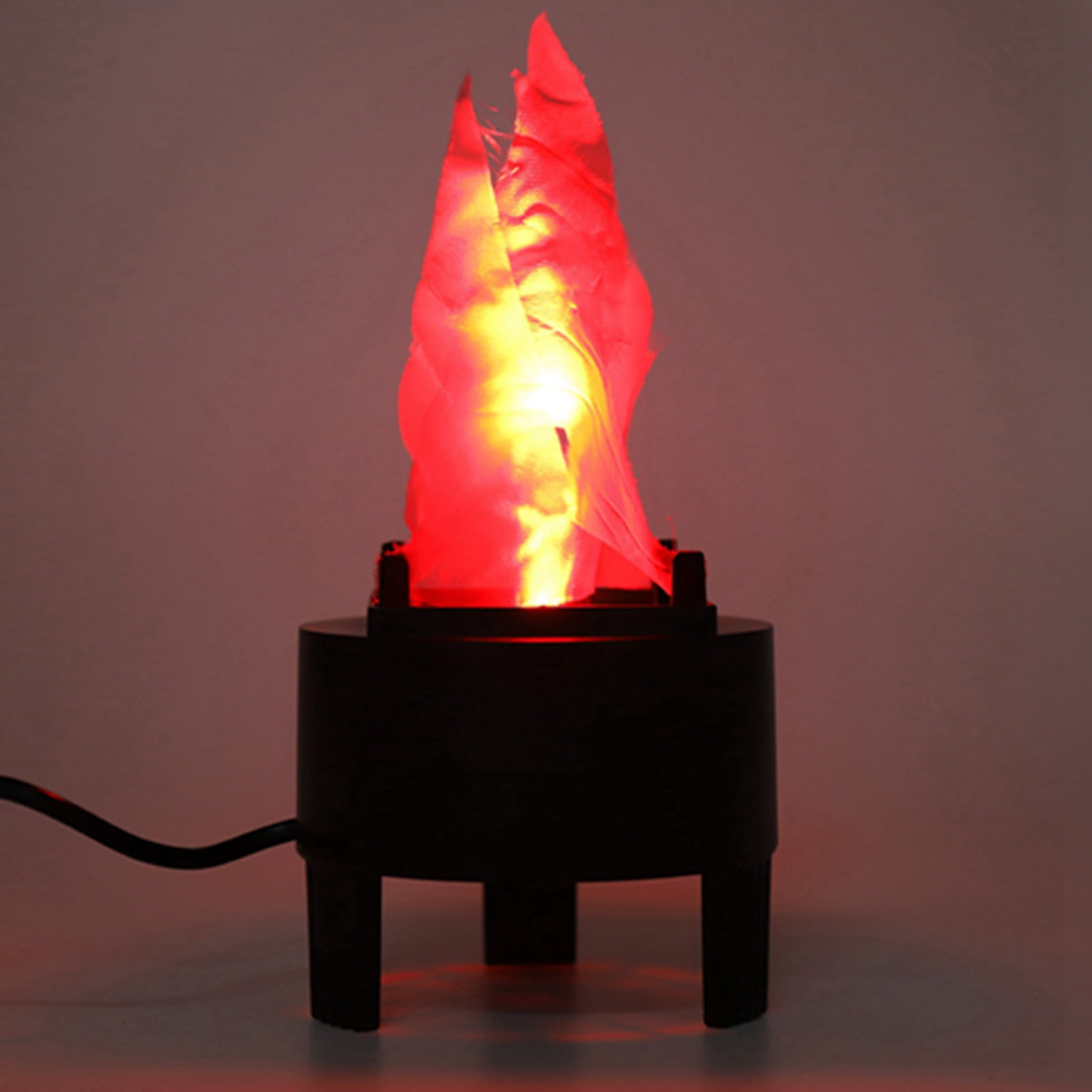 LED LED FLAME EFECTO DE LA LLAMA LIGHT SIMULADA FIRE Bowl Black Party ...