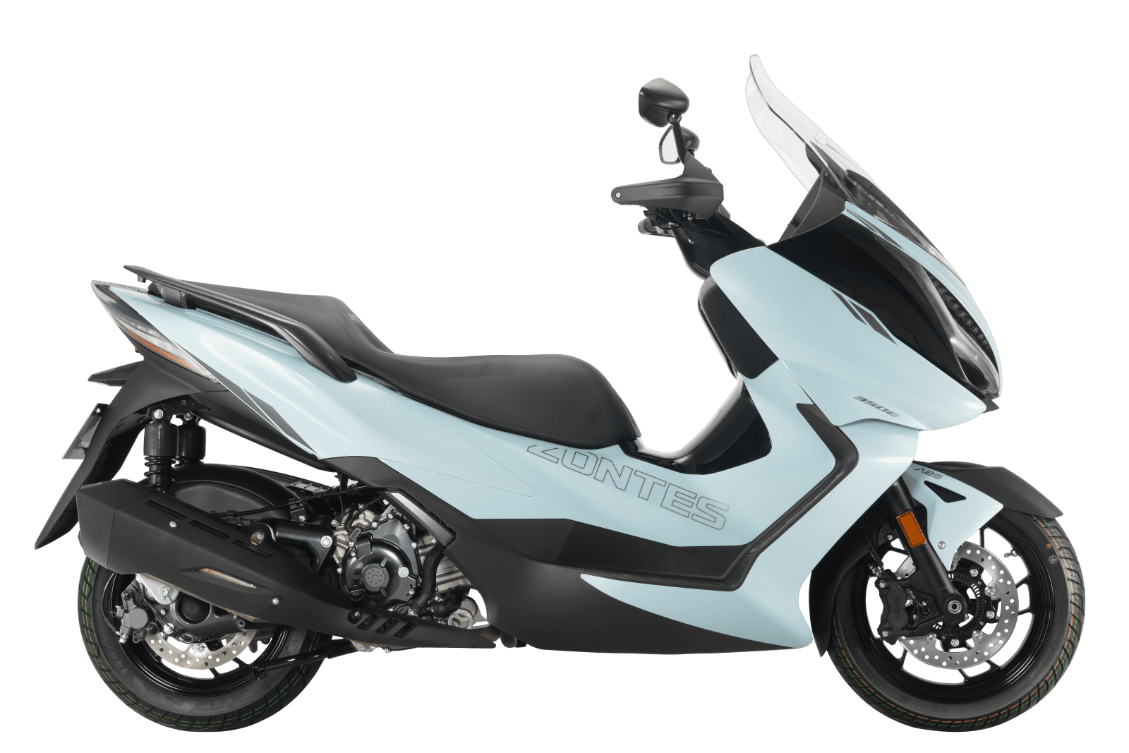 Motocicleta Scooter Zontes E 350 Azul Menta | Walmart en línea