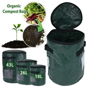 Bag To Nature Kitchen Compost Bags 17x16 .8mil 3 gallon 100 ct ...
