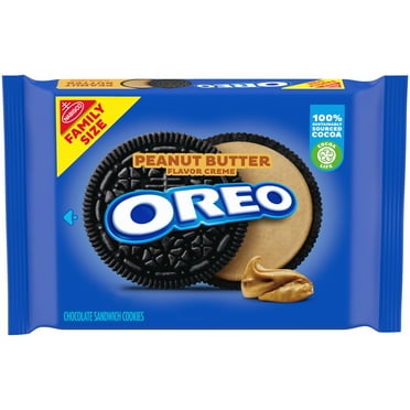 OREO Toffee Crunch Creme with Sugar Crystals Chocolate Sandwich Cookies ...