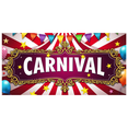 Carnival Backdrop Stars Stripes Banner Decoration Party Supplies ...
