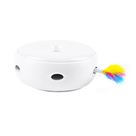 Smart Cat Toy For Feathered Cat, Silent Version Interactive Kitten Toy ...