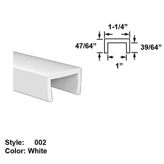 U Channel Rubber Edge Trim