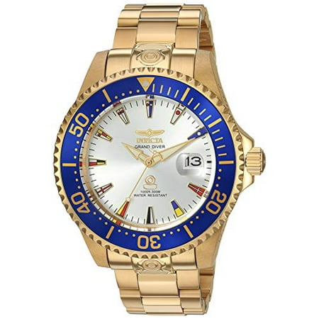 Invicta Mens Pro Diver Automatic-self-Wind Watch with Gold-Tone ...