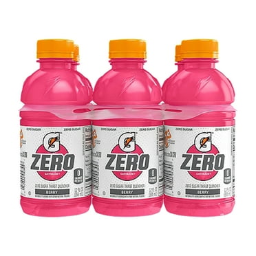 Gatorade Zero Sugar Sports Drink, Berry Flavor, 12 oz, Hydration ...