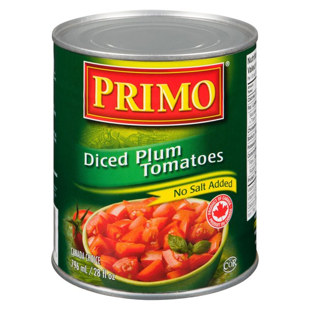 Primo Diced Tomatoes No Salt - Walmart.ca