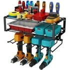 Stalwart 26 Bin Wall Mountable or Free Standing Tool Storage Rack ...