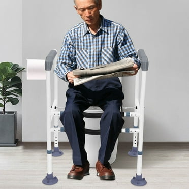 GF Health Lumex Versaframe Toilet Safety Rail, Adjustable Height & Width - Walmart.com