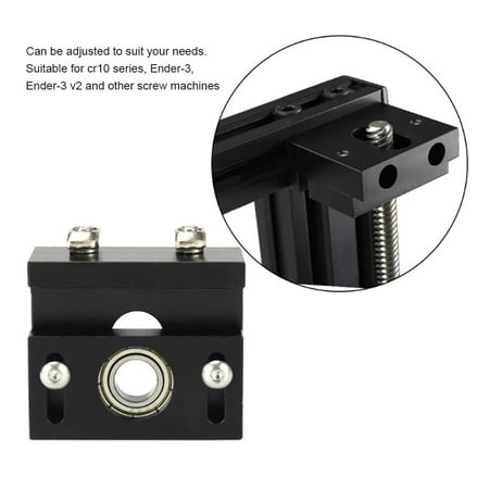 3D Printer Z-axis Screw Top Mount Bearing Housing Bracket Replacing ...