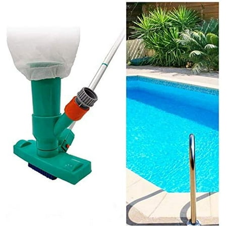 Pool Bottom Vacuum Cleaner, Portable Pool Vacuum Cleaner with Rod, Pool ...