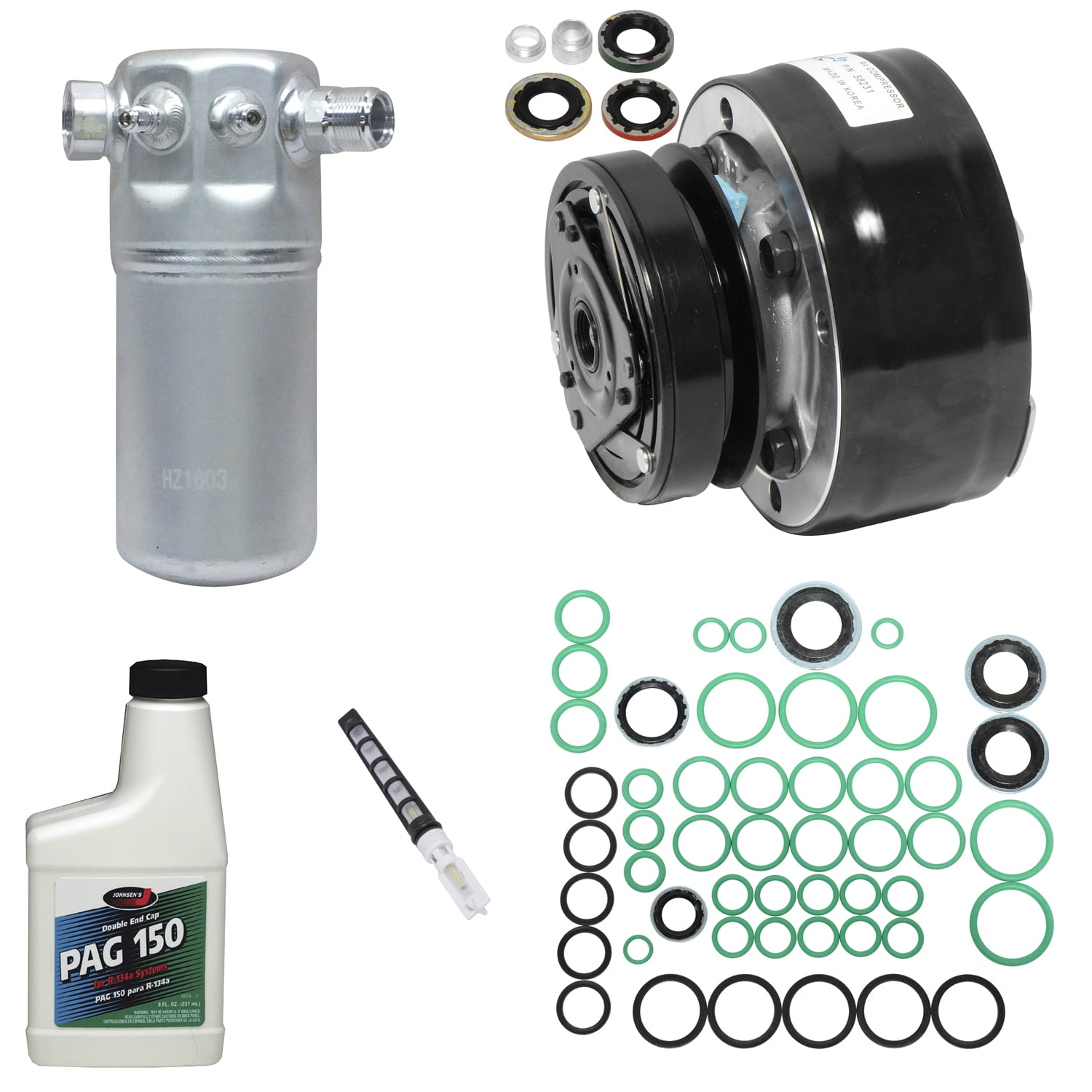 Universal Air Conditioner KT2516 A/C Compressor and Component Kit ...