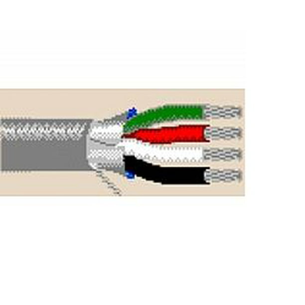 9534 150ft 24 AWG 4C Stranded Overall Shielded Computer Cable for EIA ...