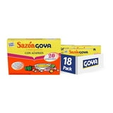 Goya Sazon Cpm Azafran Seasoning Econo Pak, 3.52 oz - Case of 18 ...