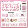 1 Set 10Pcs 10 Styles PVC DIY Heat Transfer Paper for UV Sublimation ...
