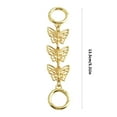 Butterfly Design Adjustable Jewelry Extender Chain For Necklace Elegant ...