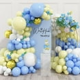 Blue Yellow Balloon Arch Kit, Blue Yellow Balloon Garland With Maca Blue Ye - Walmart.com