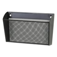 Universal Wall File, Add-on Pocket, Plastic, Black -UNV08122 - Walmart.com