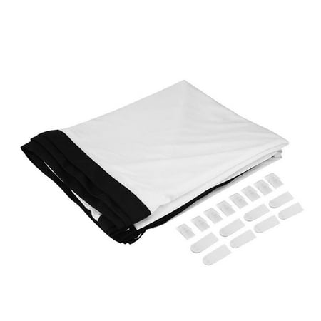 60-120 Inch Portable Foldable Non-crease White Projector White Screen ...