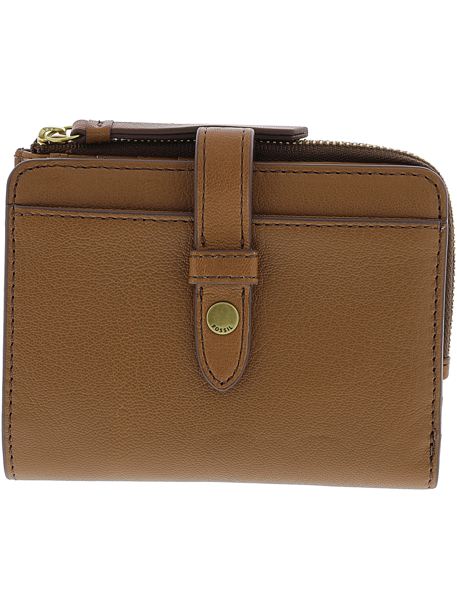 Fossil Women's Fiona Multifunction Leather Wallet - Saddle - Walmart.com