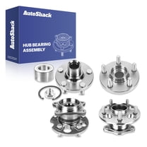 AutoShack Front & Rear Wheel Bearing and Hub Repair for Toyota ...