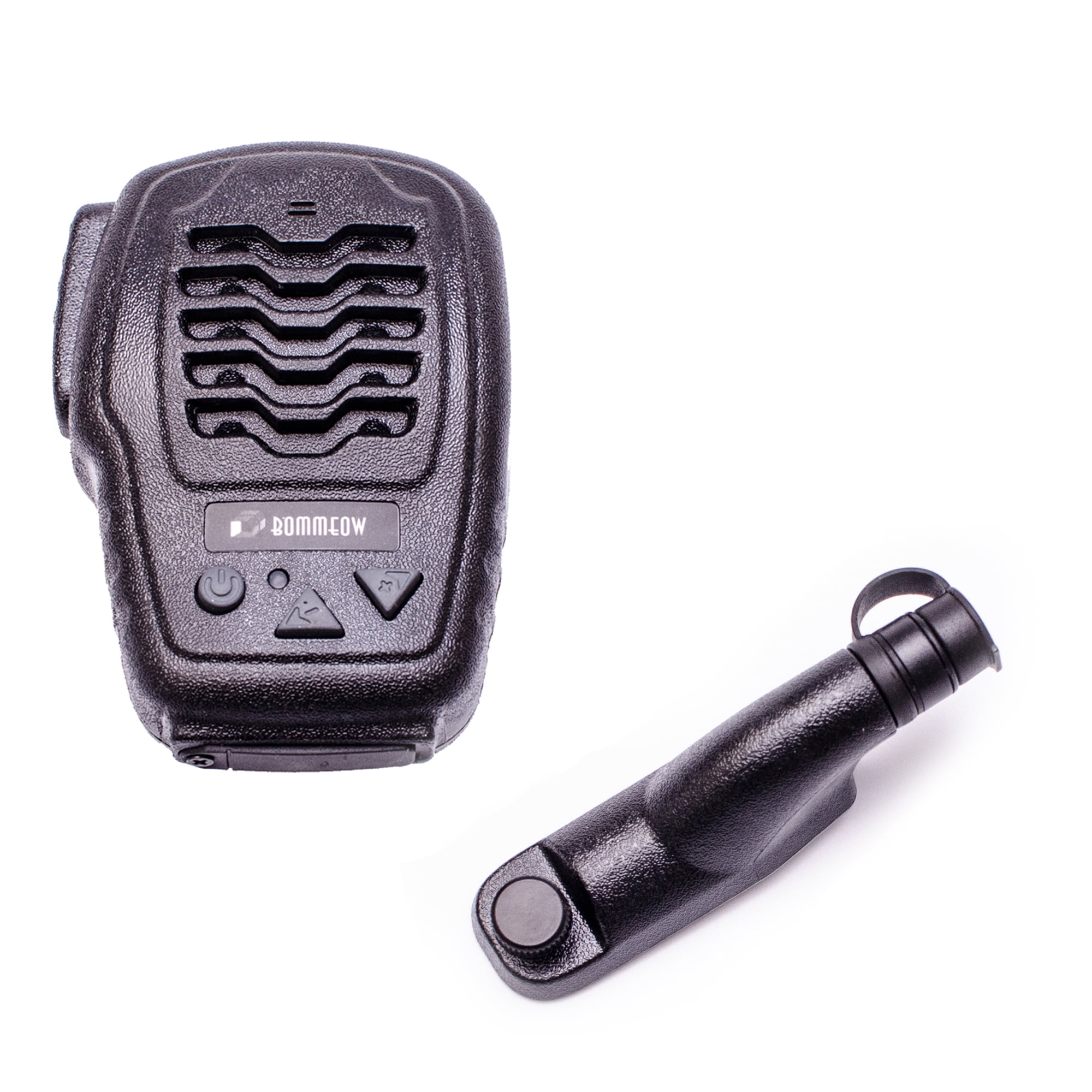 BOMMEOW BPM8003WB-M9 Bluetooth Shoulder Speaker Microphone for Motorola ...