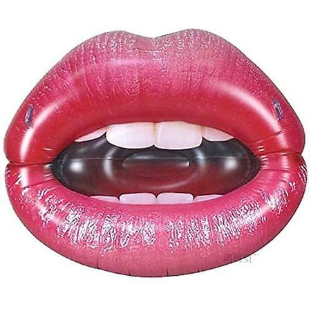 160cm Giant Red Lip Pool Float Ladies Recumbent Swim Ring | Walmart Canada