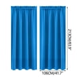 Curtains Thermal Insulated Blackout Curtain - Energy Saving Noise ...