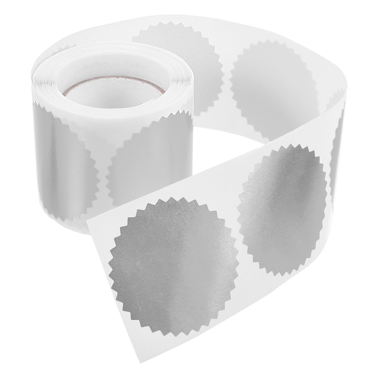 1 rollo de sellos en relieve, pegatinas para medallas de diploma de ...