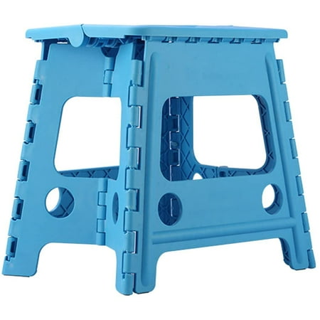 KCSD Plastic Step Stool,Foldable Easy Storage Transport Lightweight ...