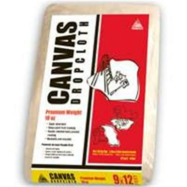 Hyper Tough 6x9 Canvas Drop Cloth - Walmart.com