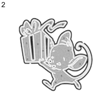 Cartoon Mouse Children Diy Scrapbook Cutting Die Template Paper Card ...