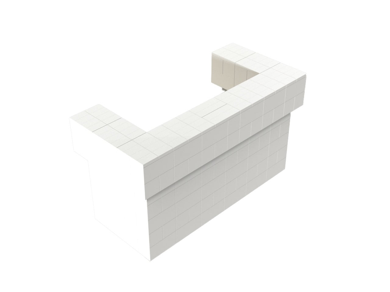 EverBlock 6’ Full 2 Layer Cantilever Bar & Counter Kit | For Home or ...