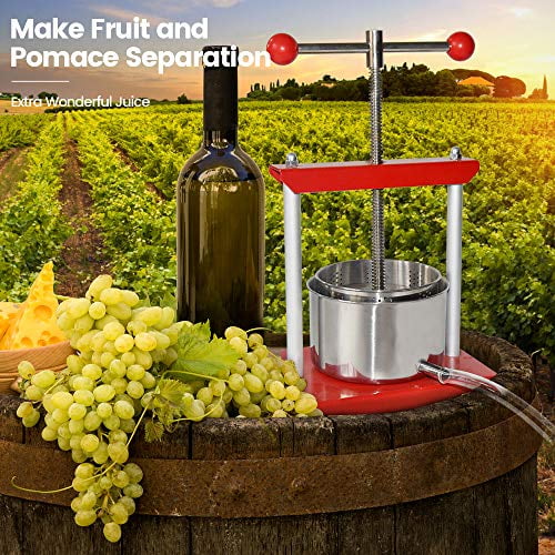 けまでに SQUEEZE master Cheese Tincture Herb Fruit Wine Manual Press -1 ...