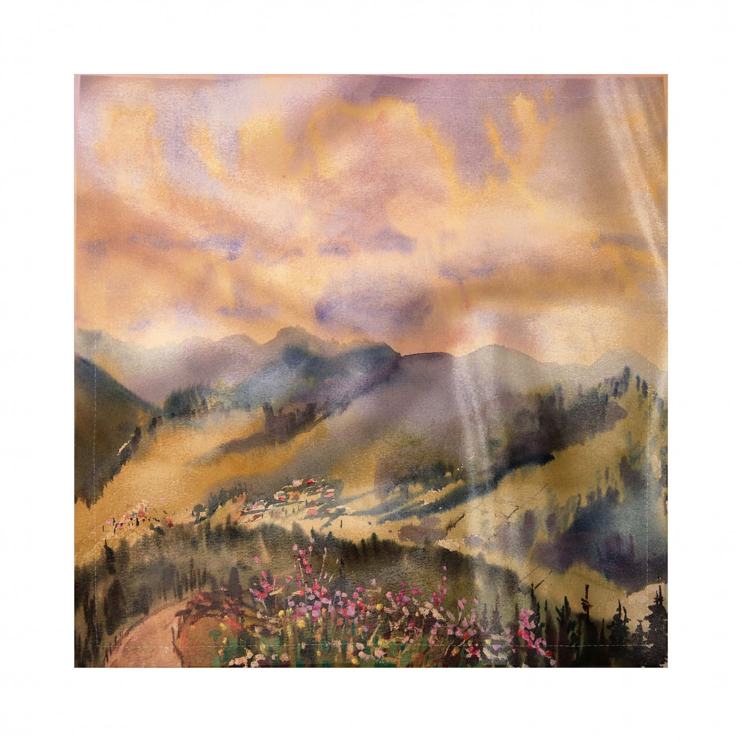Beautiful Assorted Watercolor Mountain scapes Art & Collectibles ...