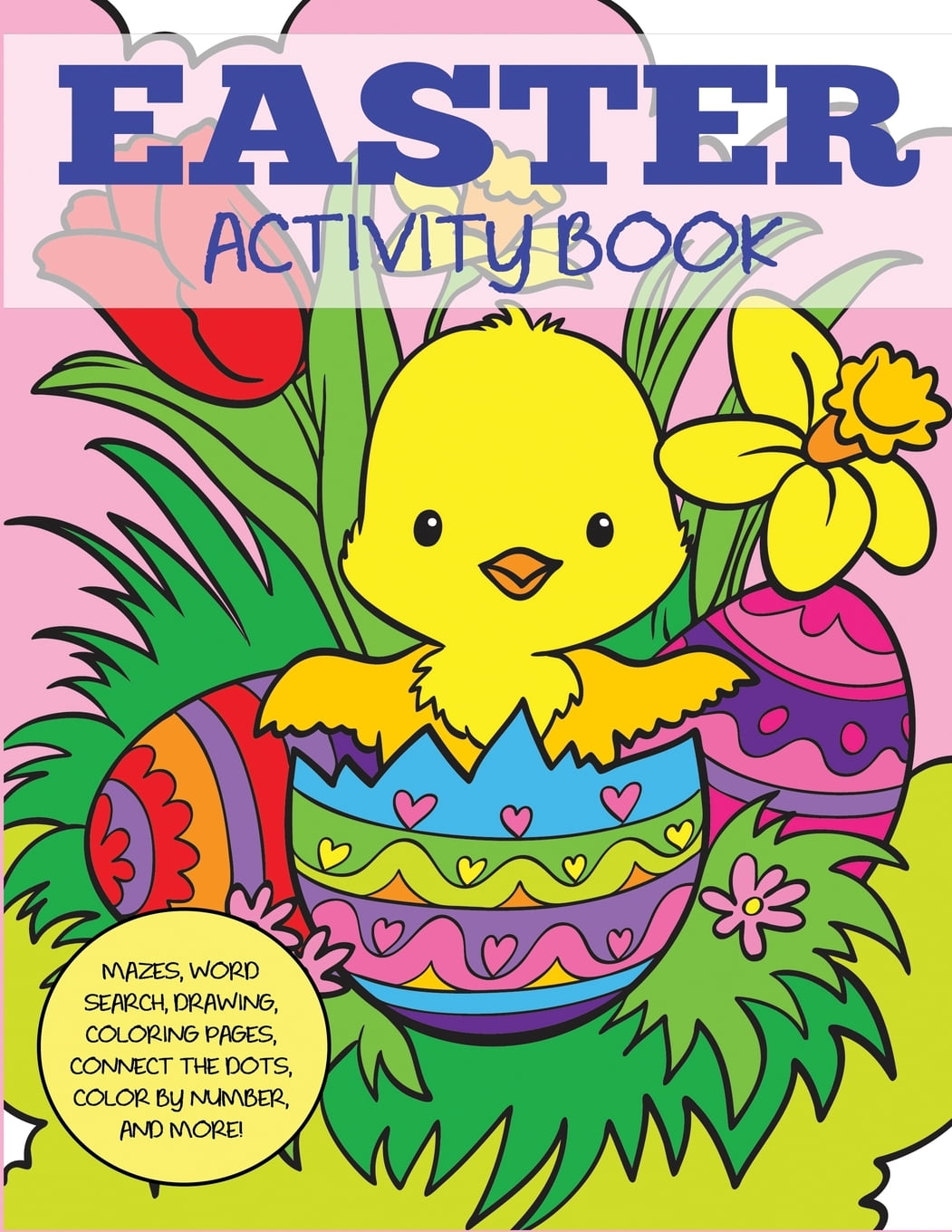 Easter Activity Book Mazes Word Search Drawing Coloring Pages Easter Activity Book Mazes Word Search Drawing Coloring Pages