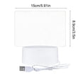 Blaxill Atmospheres Message Board Night Light USB White | Interactive ...