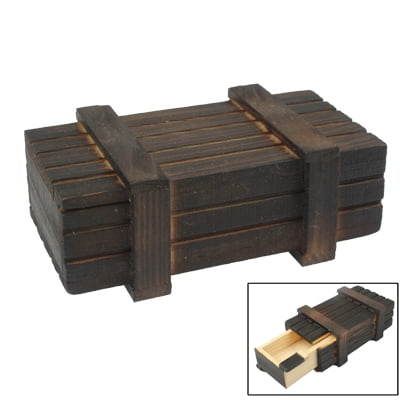 Magic Wooden Box with Secret Drawer - Walmart.com