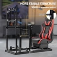 Marada 3060 Aluminum Racing Sim Cockpit with Seat & TV Stand Fit ...