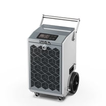 Waykar 130 Pints Commercial Dehumidifier with Pump and Drain Hose for ...