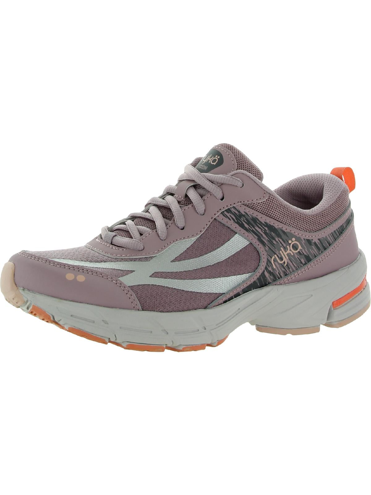 Ryka Womens Icon Leather Trim Walking Athletic and Training Shoes ...