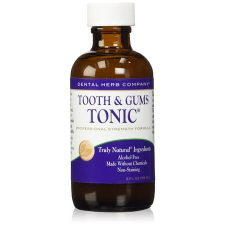 Tooth and Gums Tonic -professional strength formula,(alcohol free) 2 oz ...