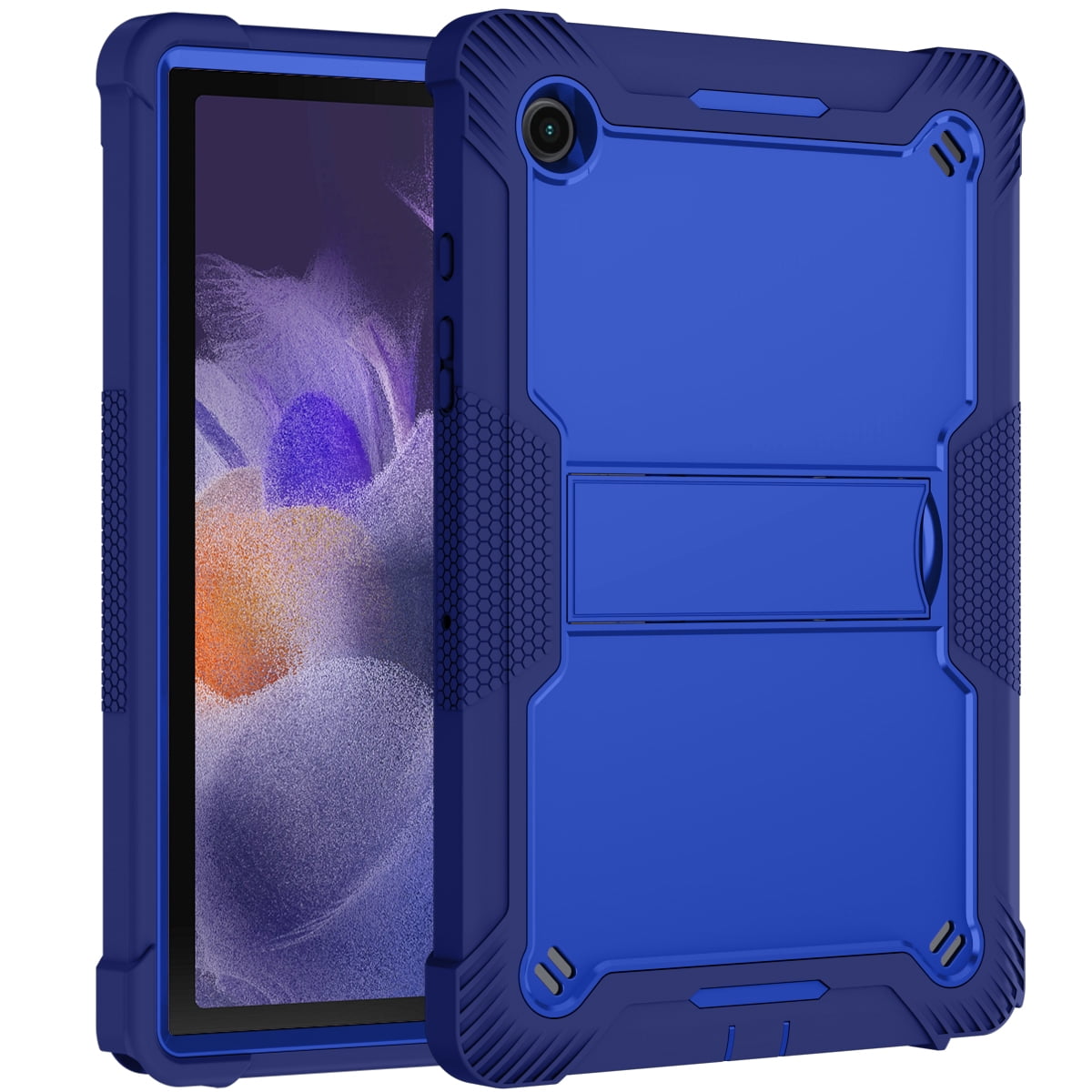 Samsung Galaxy Tab A8 2022, 10.5 inch, Durable Blue Case with Kickstand ...