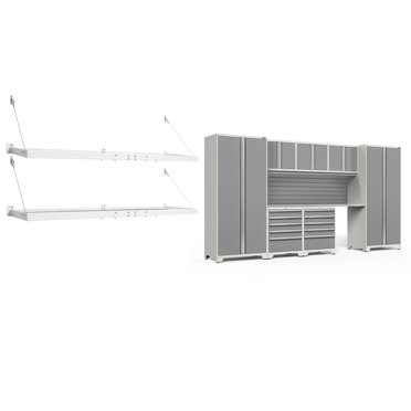 Muscle Rack 36"W x18"D x72"H Welded Storage Cabinet - Matte Black ...