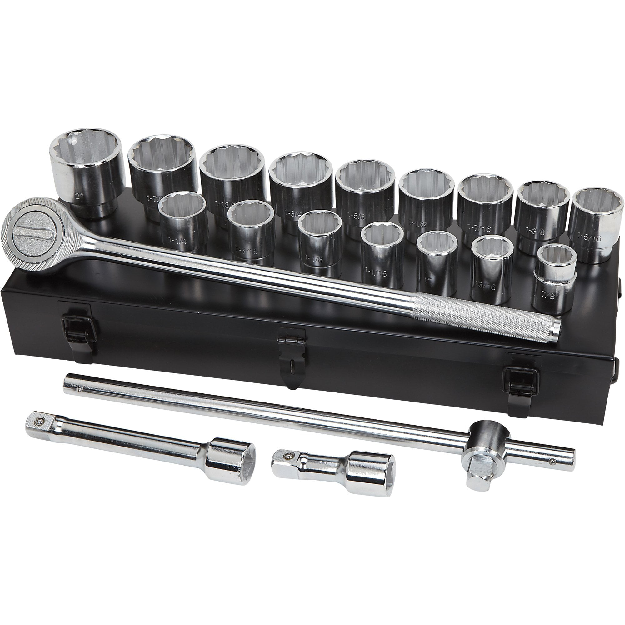 Ironton Heavy-Duty Jumbo Socket Set - 21-Pc 3/4in.-Drive, SAE - Walmart.com