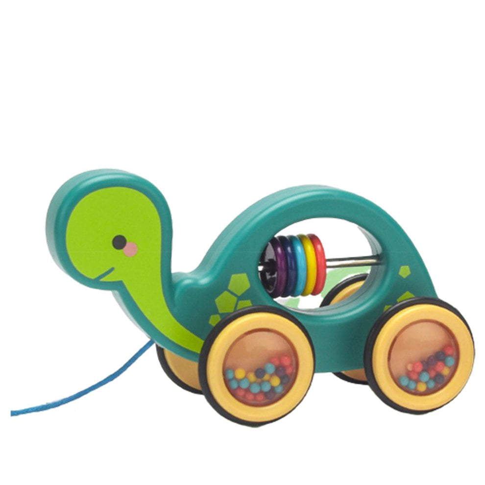 Baby Dragging Toddler Toy Pull Car Children'S Handcart Animal Pull Line ...