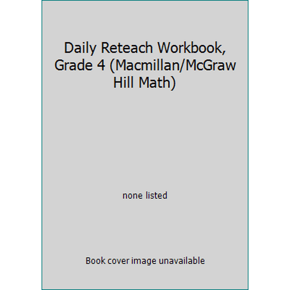 Math Mcgraw Hill Grade 4