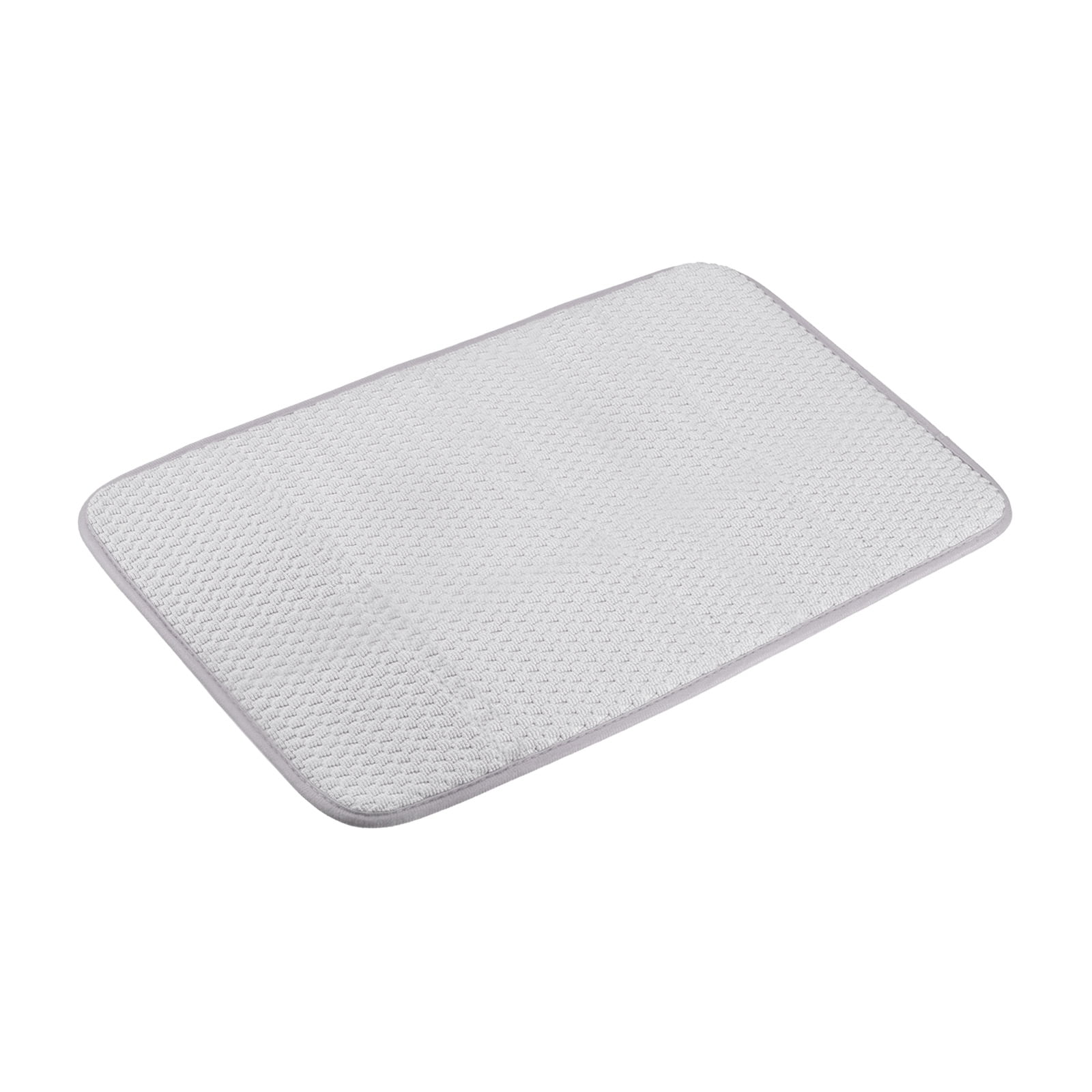 Reversible Dish Drying Mat, Microfiber Dish Drying Pad Non-slip Dish ...
