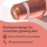 Finishing Touch Flawless Facial Hair Remover for Women, White, 1 ea ...